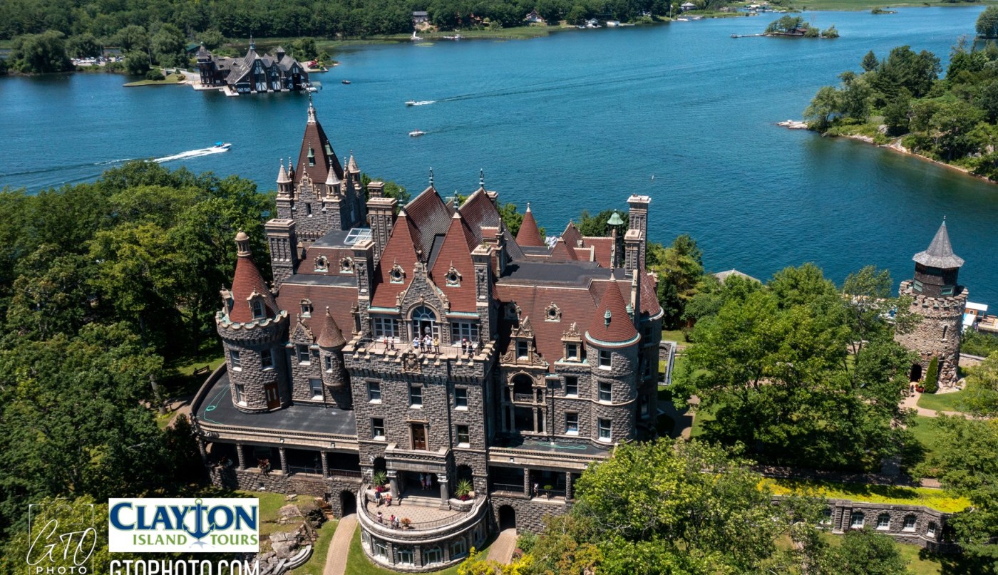 1000 Thousand Island Castle Clayton, New York, And The Thousand